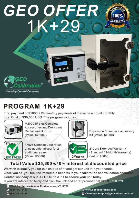 Monthly Specials - GEO Calibration